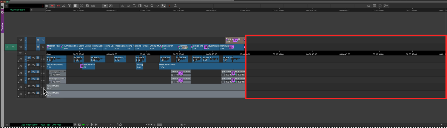 Adding Filler in Avid Media Composer | GeniusDV