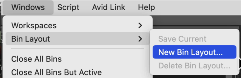Bin Layouts in Avid Media Composer | GeniusDV